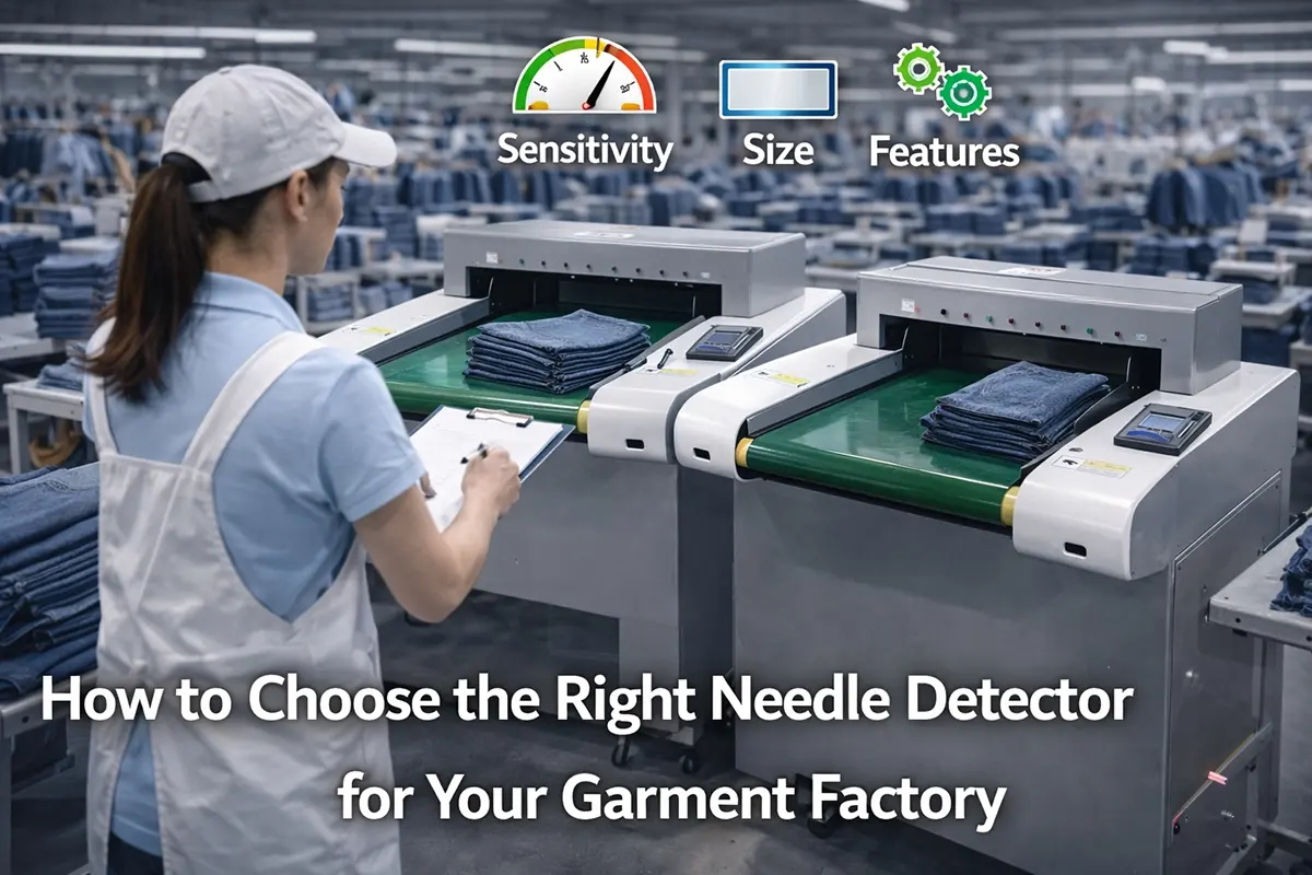 How to Choose a Needle Detector for Garment Factories